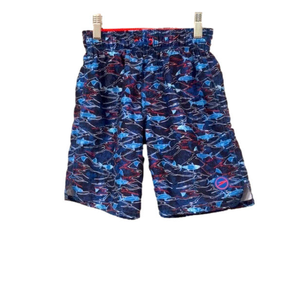 Speedo | Swim | Speedo Boys Sz 45 Shark Swim Trunks Beach Summer ...